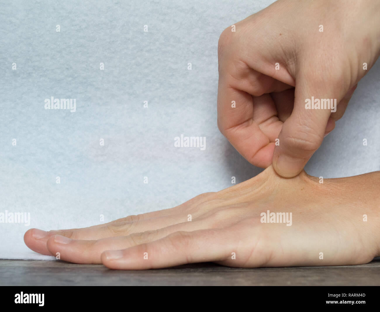 La turgescence de la peau Photo Stock - Alamy