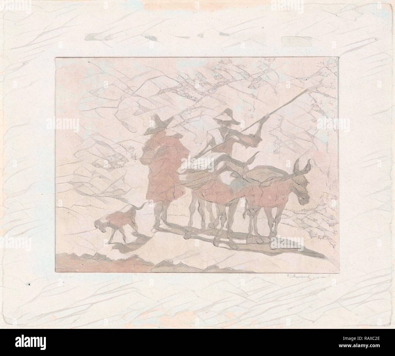 Les muletiers Banque de photographies et d’images à haute résolution ...