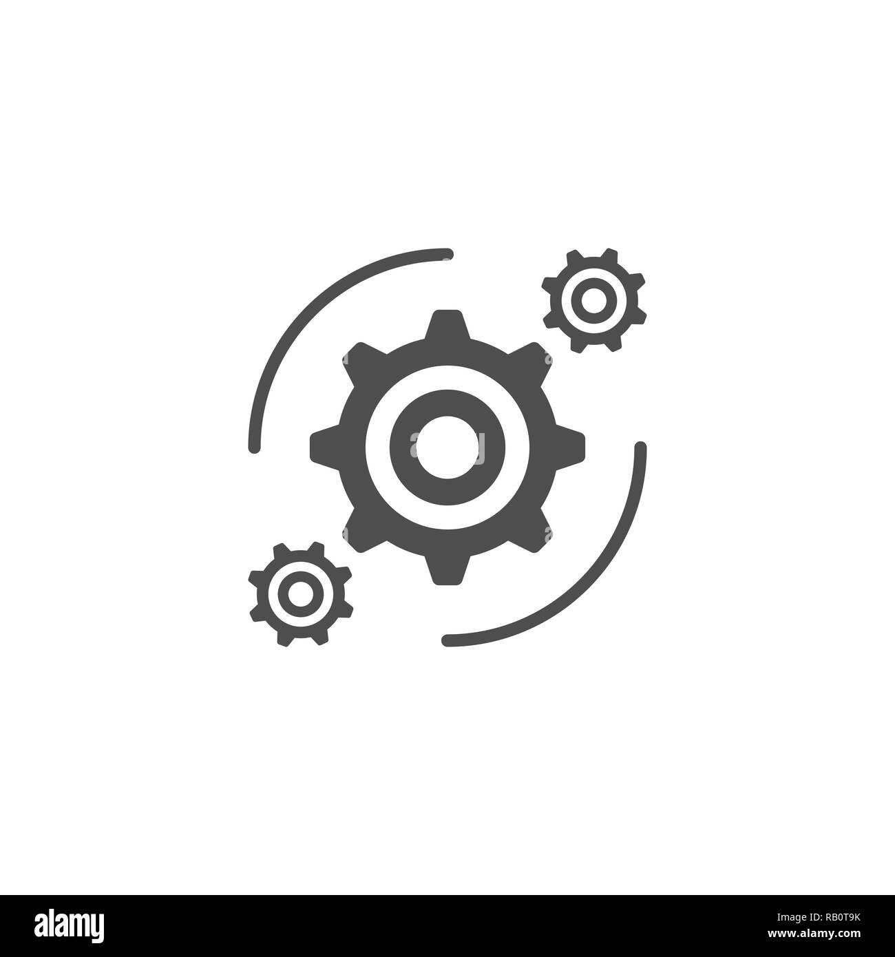 L'icône de fonctionnement Image Vectorielle Stock - Alamy