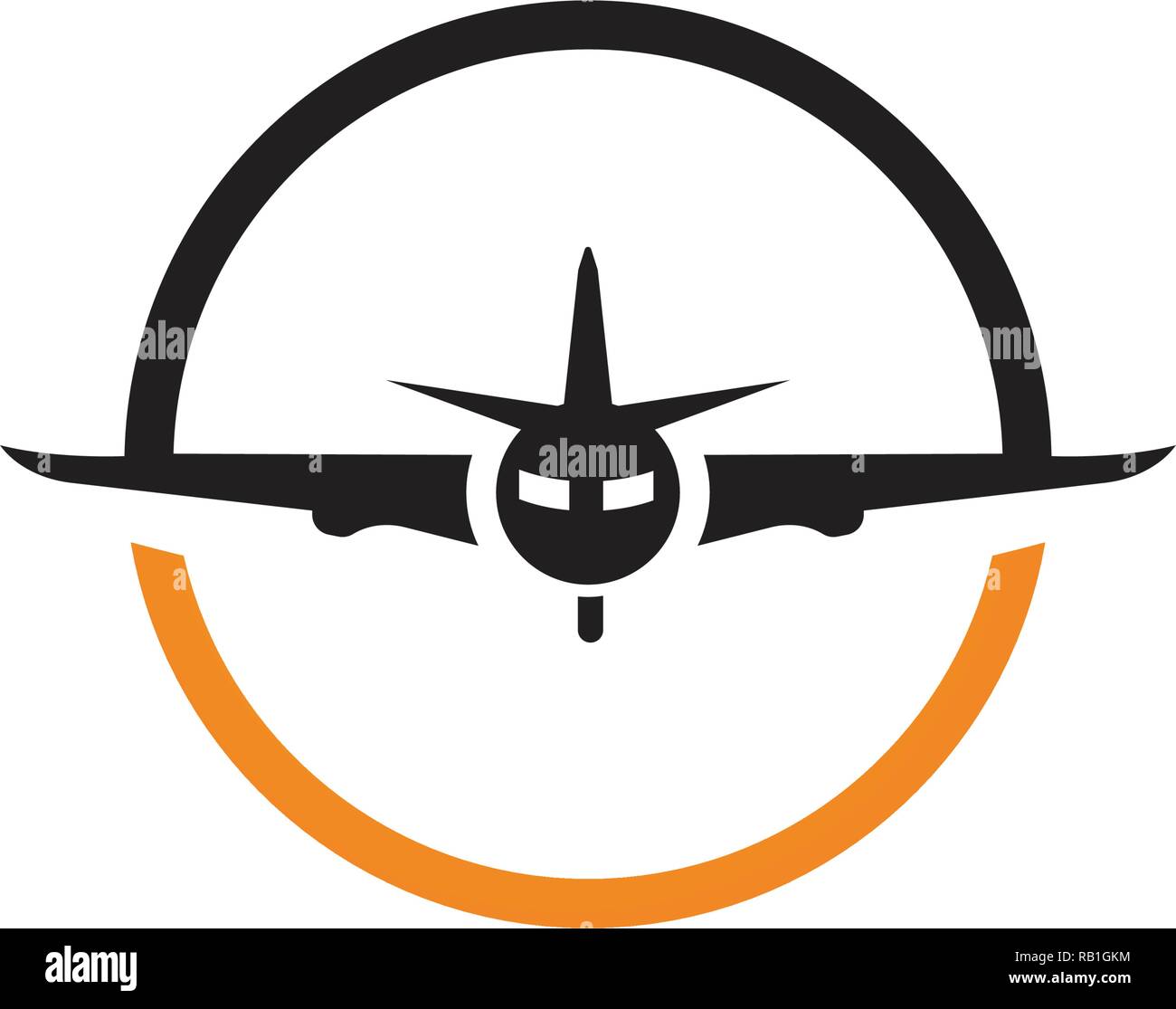 Logo avion Banque de photographies et d’images à haute résolution - Alamy