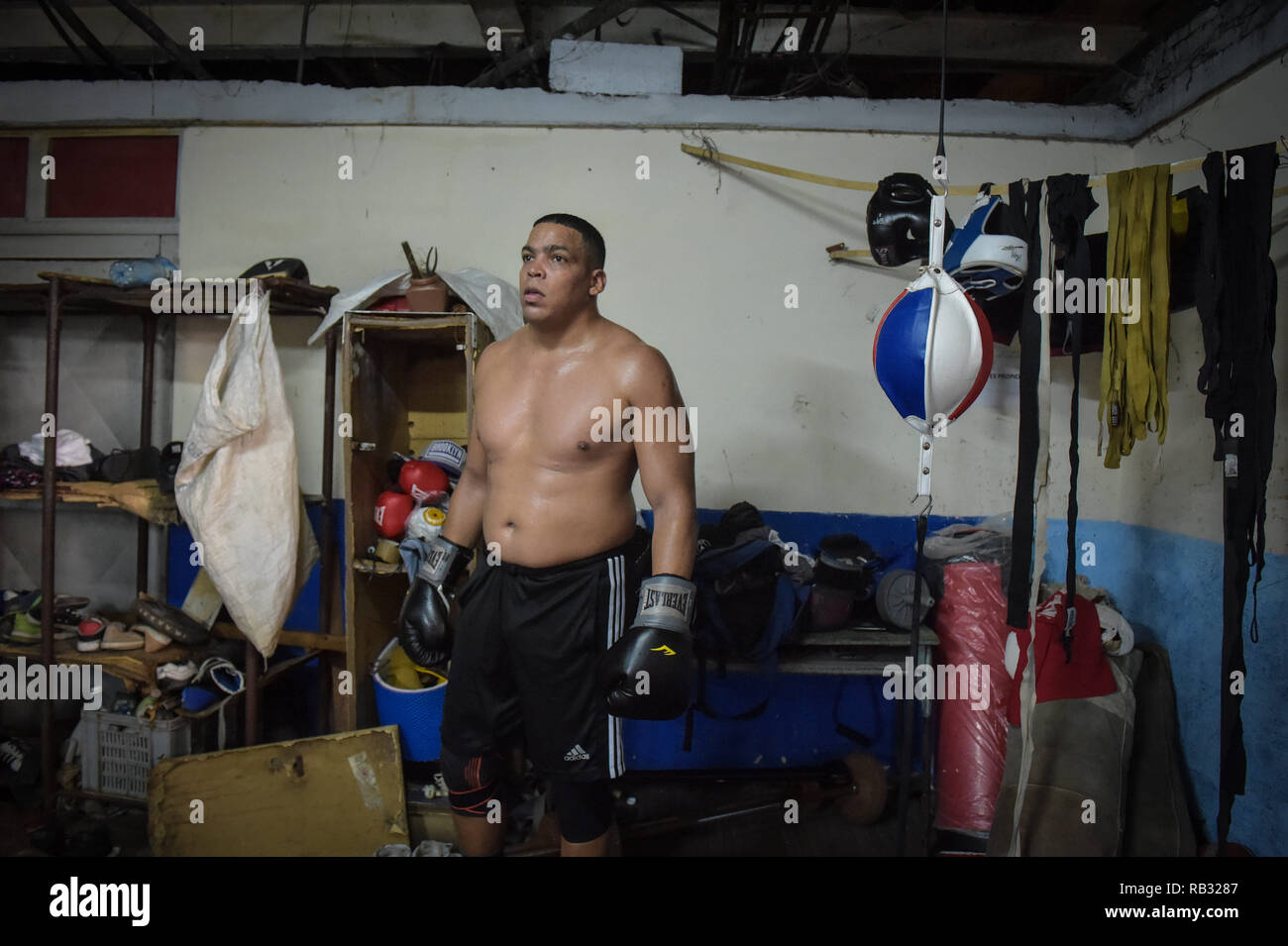 Boxeurs poids lourds Banque de photographies et d’images à haute ...