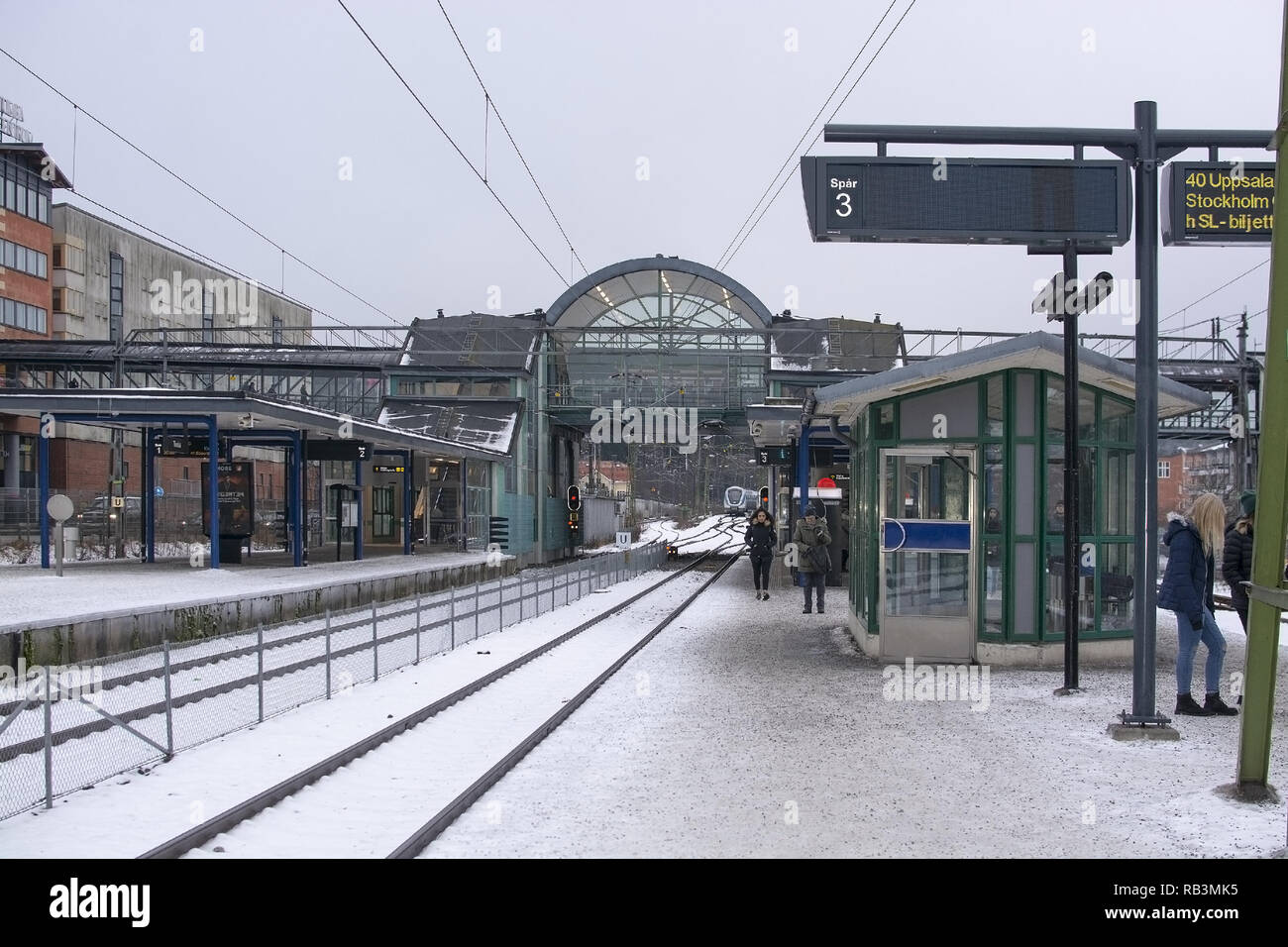 TUMBA, en Suède - 29 décembre 2018 Détails : à partir de la gare de ...
