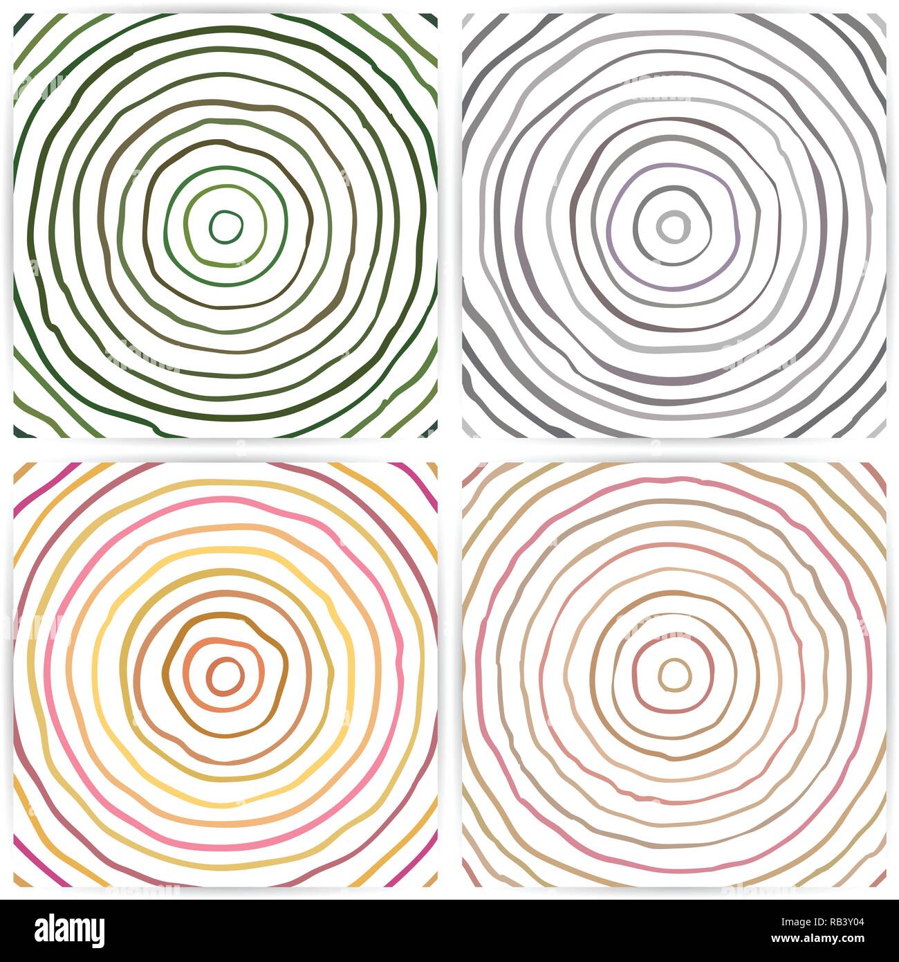 Section transversale du tronc Banque d'images vectorielles - Alamy