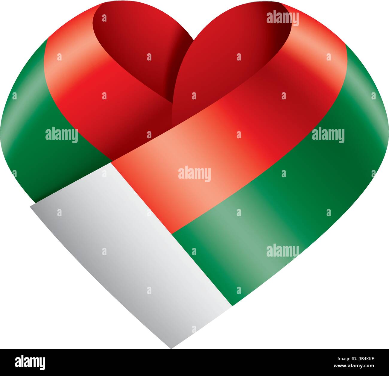 Drapeau de madagascar Banque de photographies et d’images à haute ...