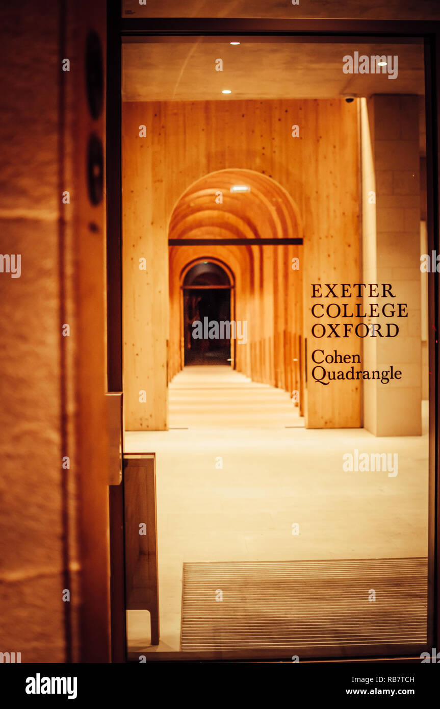 Exeter college Banque de photographies et d’images à haute résolution ...