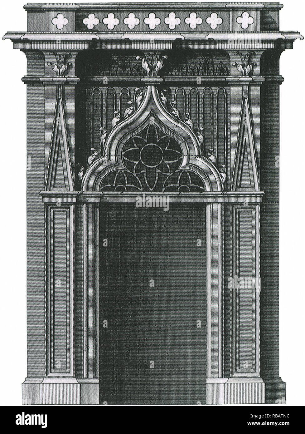 Frise gothique Banque de photographies et d’images à haute résolution ...