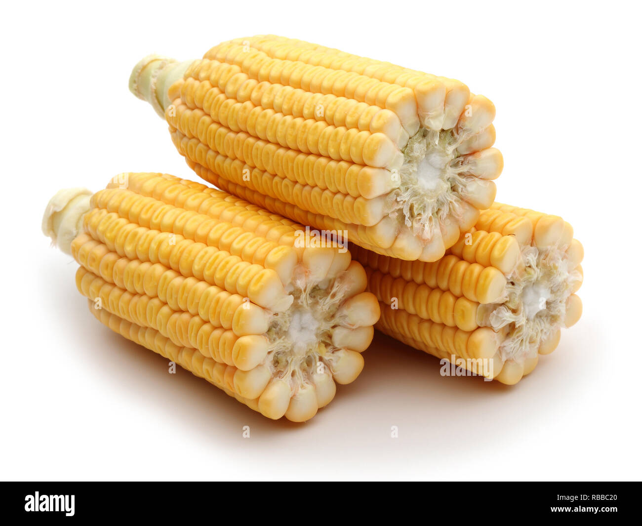 Section de la feuille de maïs Banque de photographies et d’images à ...