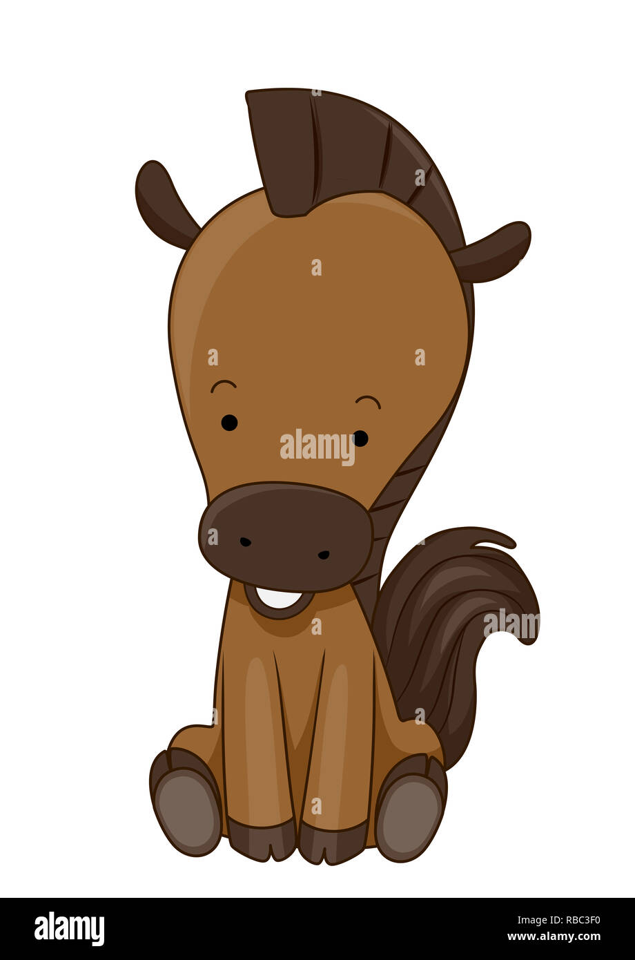 Cheval assis Banque de photographies et d’images à haute résolution - Alamy