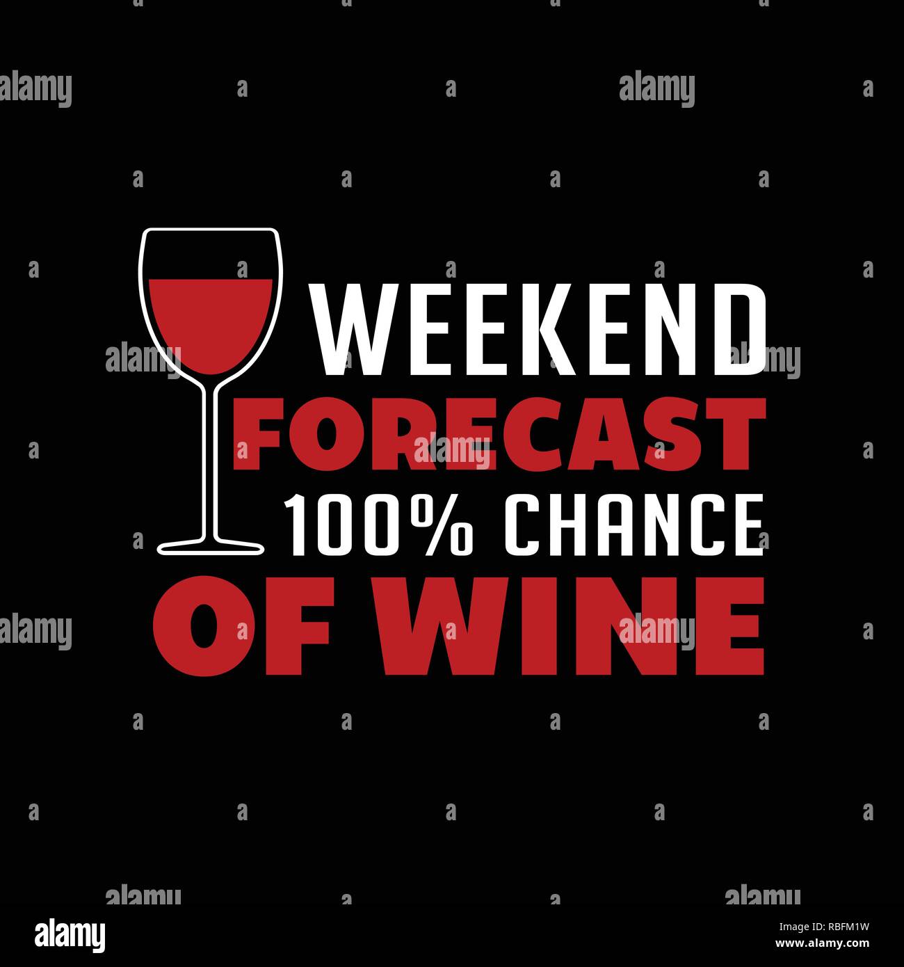 Happy weekend quote design poster Banque de photographies et d’images à ...