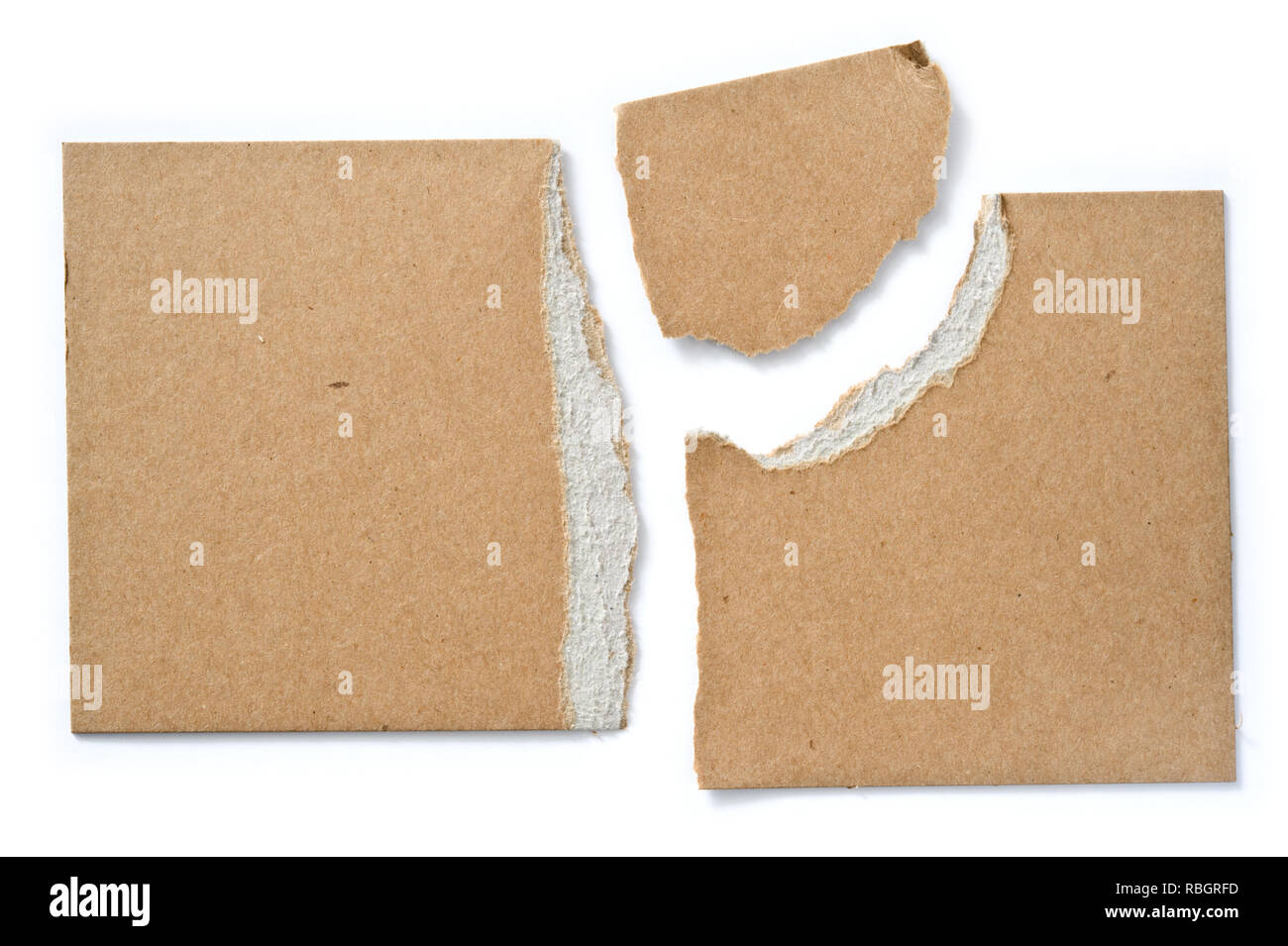 Texture de fond de carte en carton Banque d'images détourées - Alamy