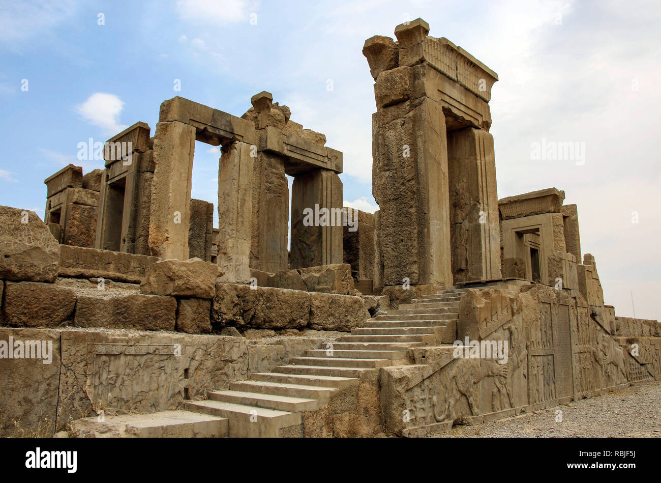 Palais des xerxes persepolis iran Banque de photographies et d’images à ...