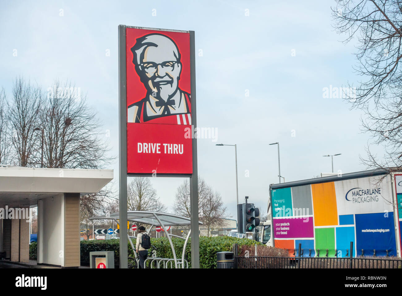 Kentucky fried chicken restaurant Banque de photographies et d’images à ...