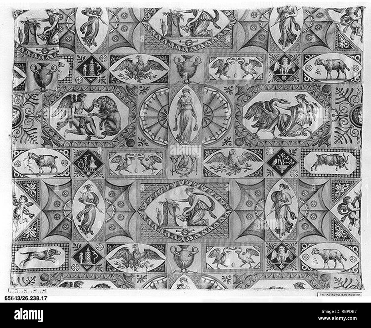 Leda and the swan Banque d'images noir et blanc - Alamy