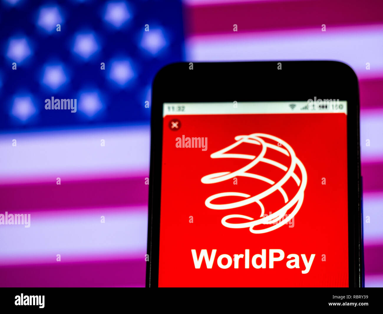 Logo de worldpay Banque de photographies et d’images à haute résolution ...
