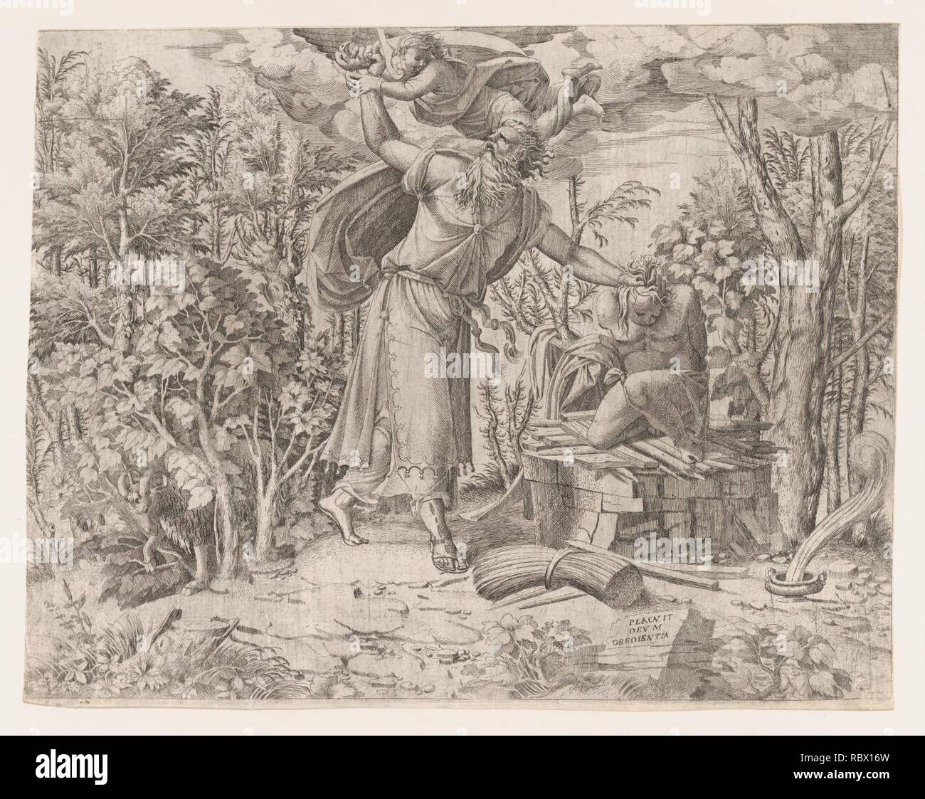 Abraham sacrifiant isaac Banque de photographies et d’images à haute ...