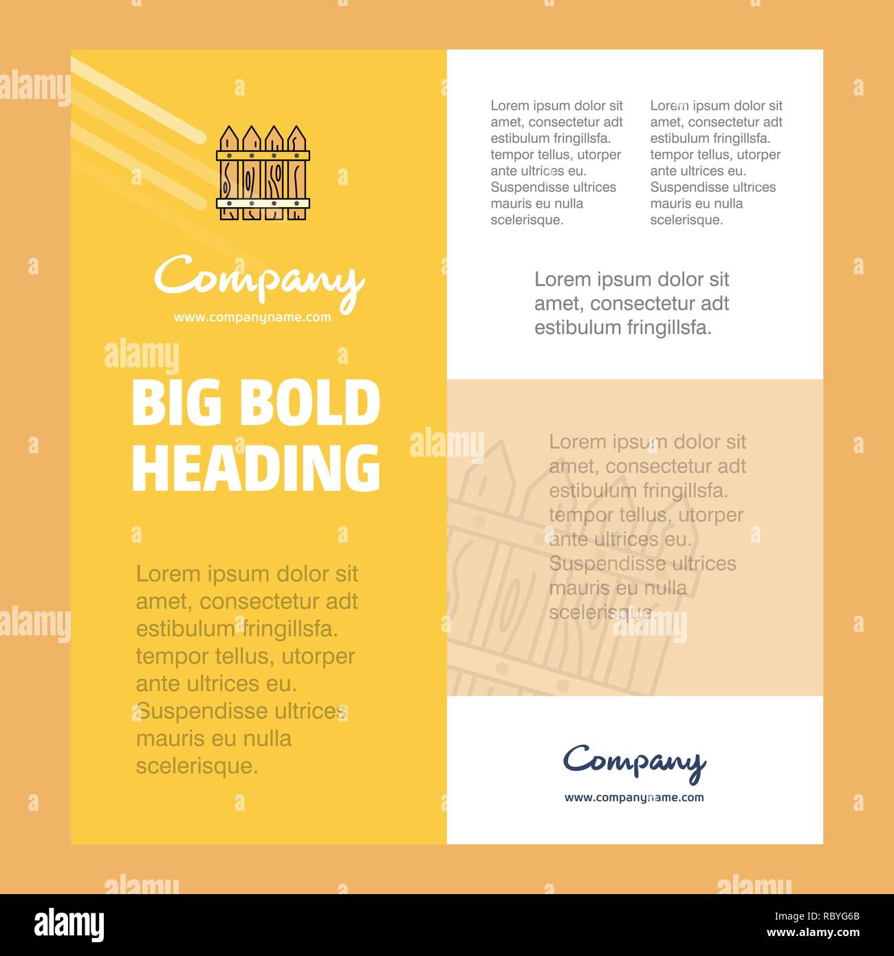 L'entreprise limite Modèle d'affiche. avec place pour le texte et les ...