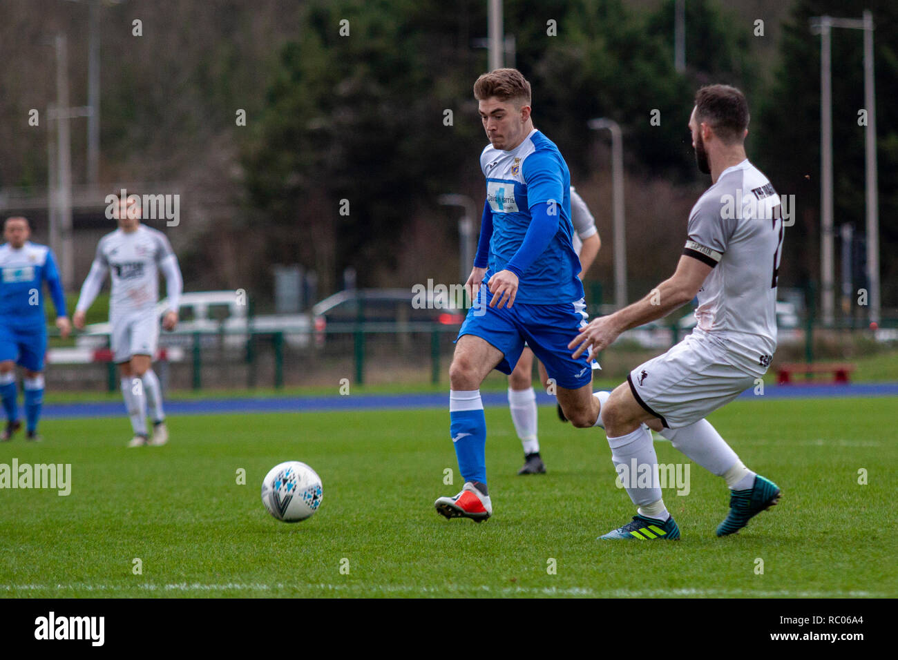 La ville de Pontypridd host Port Talbot Town dans LMF1 à Leckwith ...