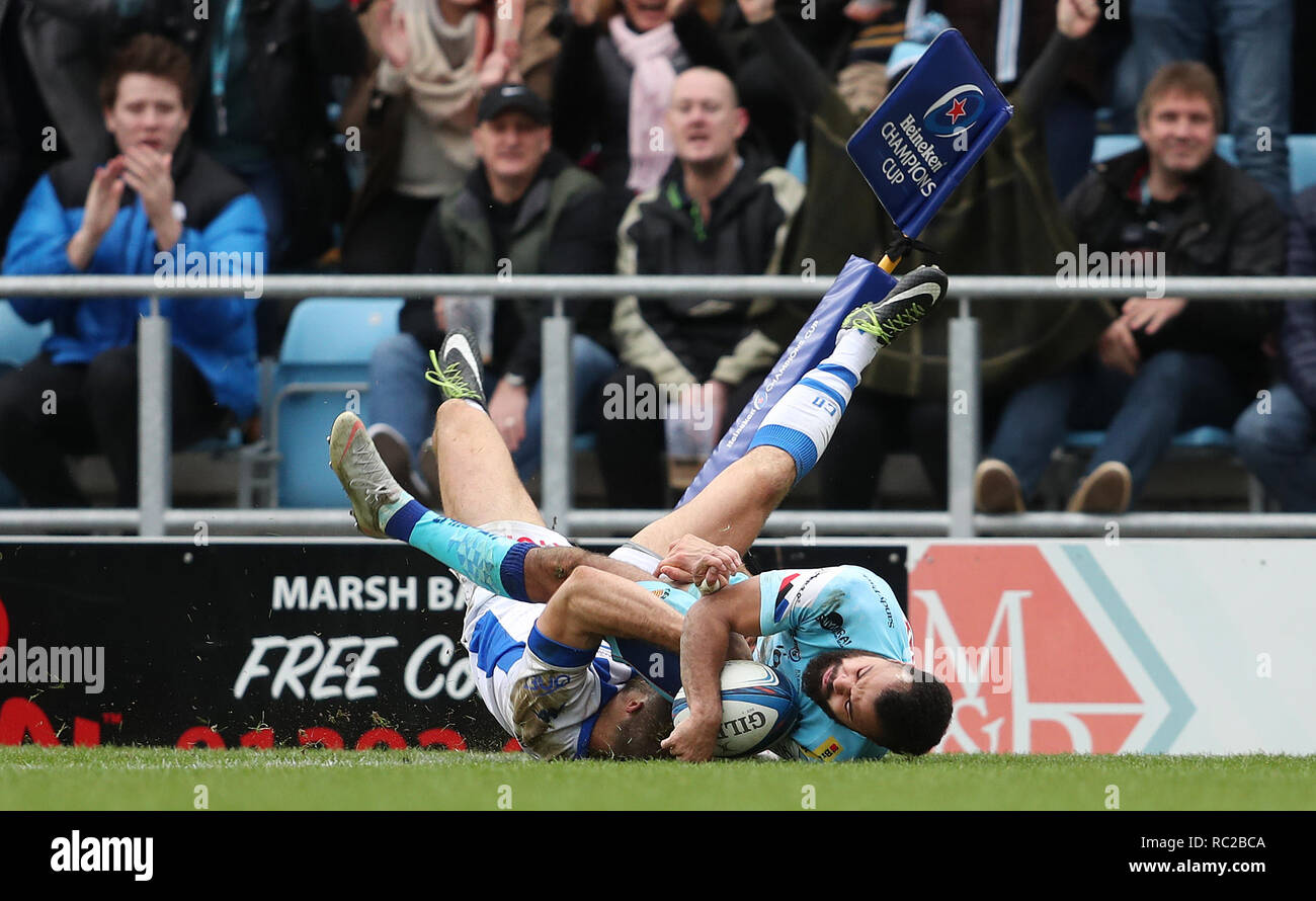 Coupe des champions heineken match sandy park Banque de photographies ...
