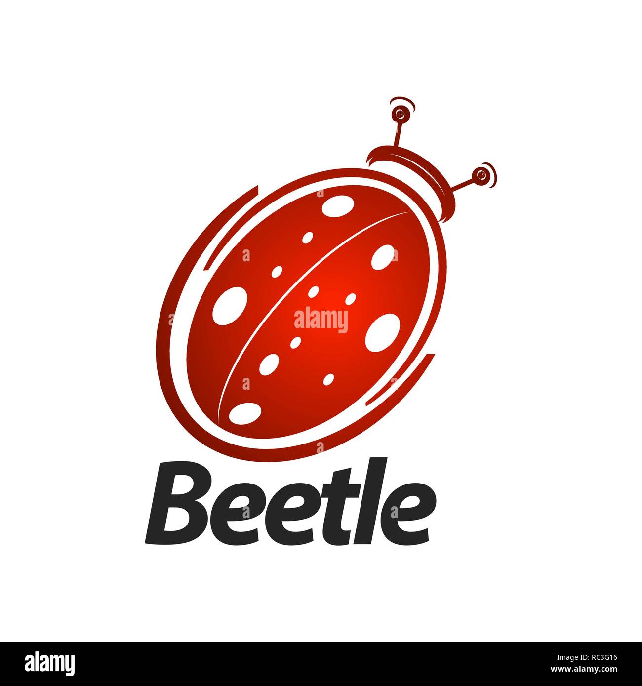 Bug logo Banque d'images vectorielles - Alamy