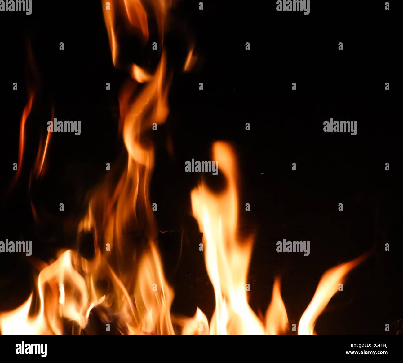 Feu noir Banque de photographies et d’images à haute résolution - Alamy