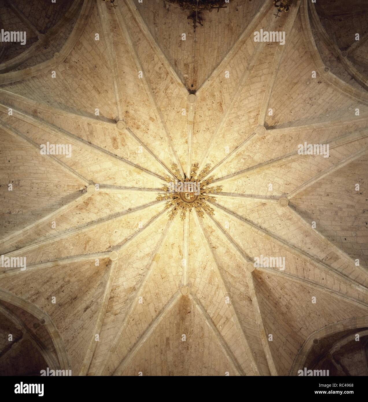 ARTE GOTICO. ESPAÑA. MONASTERIO DE SAN SALVADOR. Fundado por el conde ...