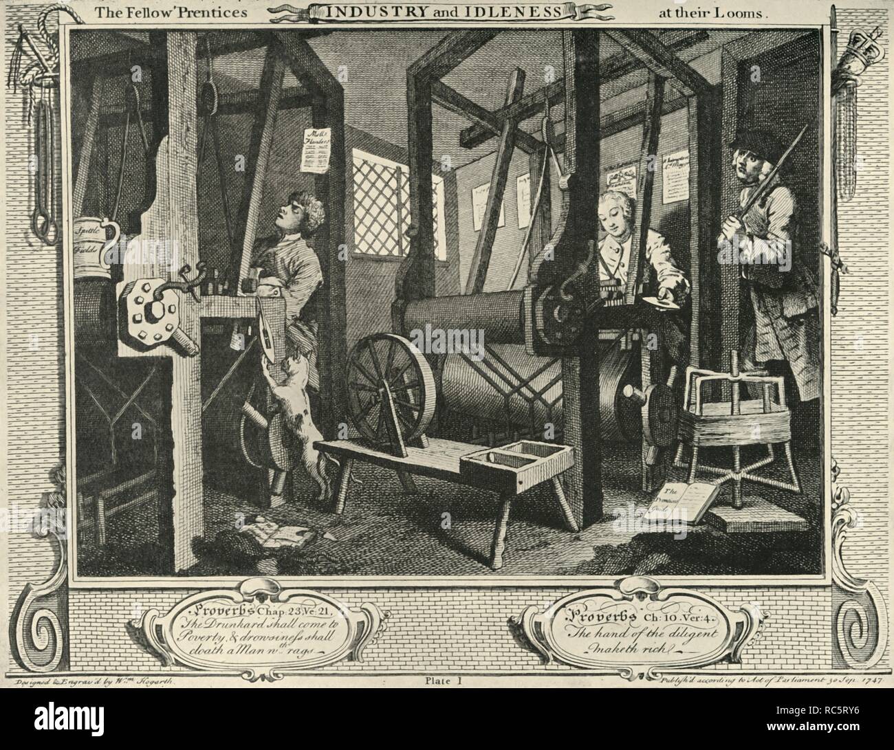 Un atelier de tisserands Banque de photographies et d’images à haute ...