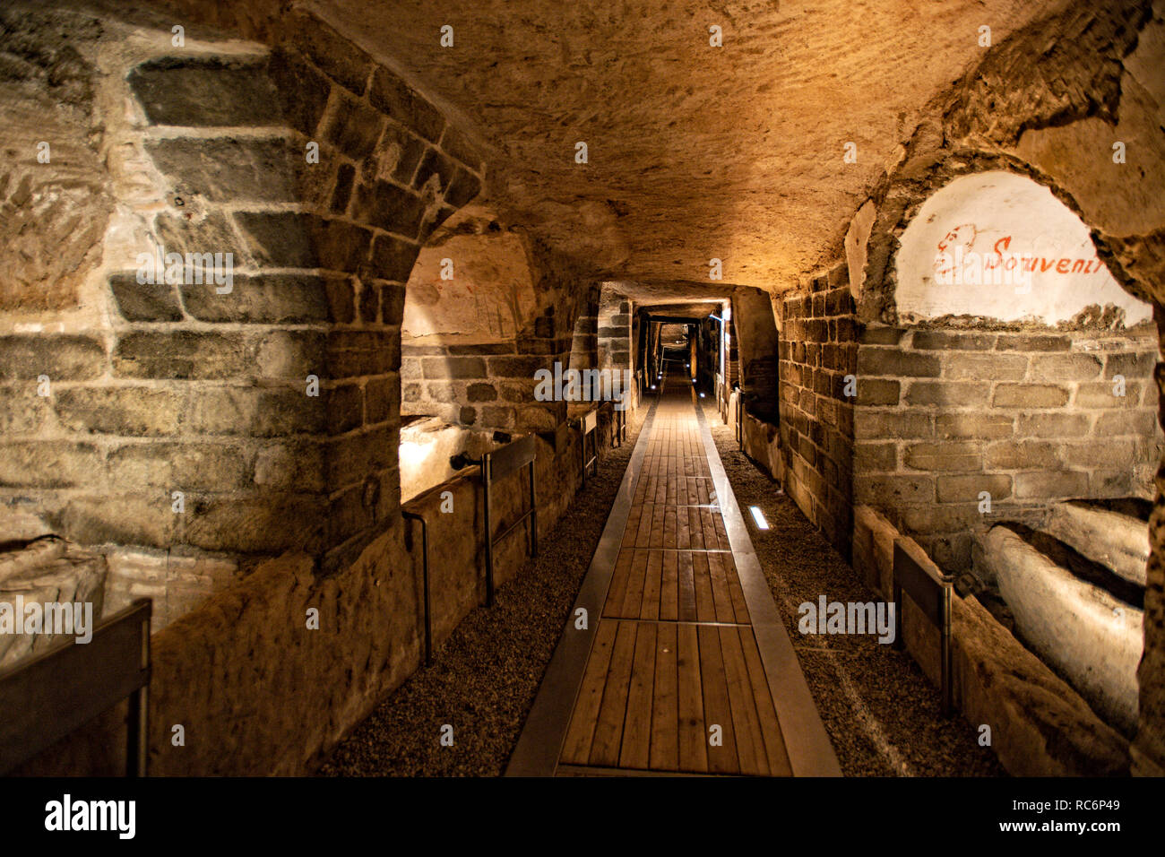 Catacombe ebraiche e paleocristiane Banque de photographies et d’images ...