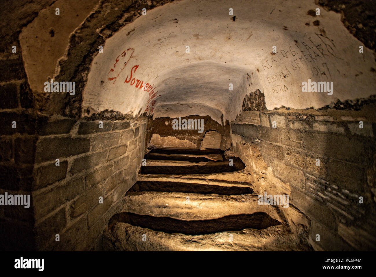Catacombe ebraiche e paleocristiane Banque de photographies et d’images ...