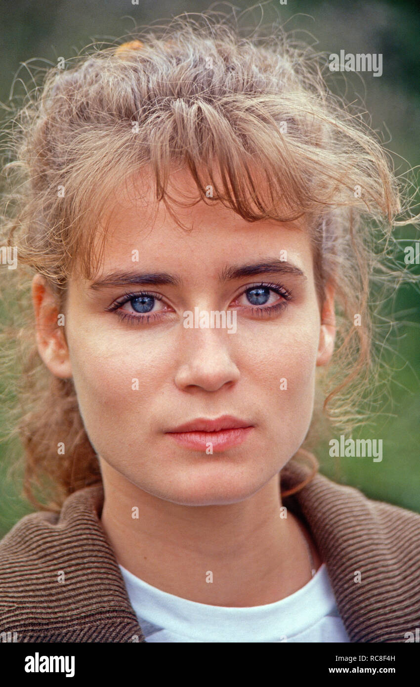 Anja Kling, deutsche Schauspielerin, Deutschland 1996. L'actrice ...