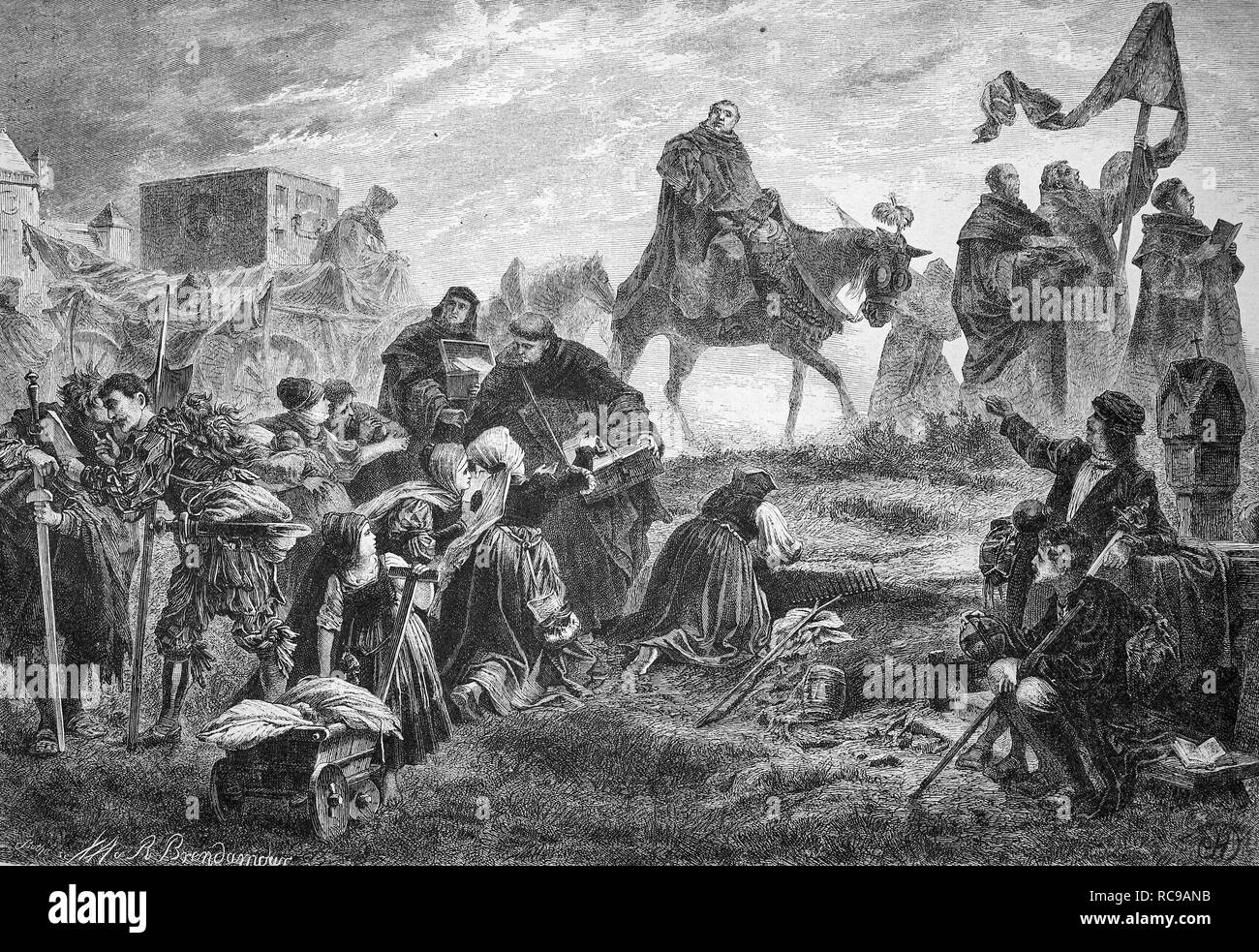 Moine dominicain johann tetzel Banque de photographies et d’images à ...