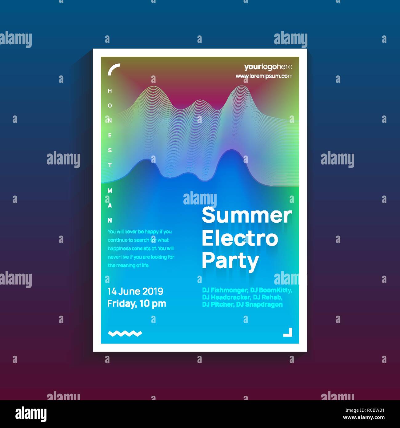 Cette affiche Banque d'images vectorielles - Alamy