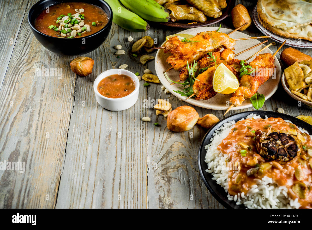 Concept alimentaire en Afrique de l'Ouest. Wset traditionnels mets ...