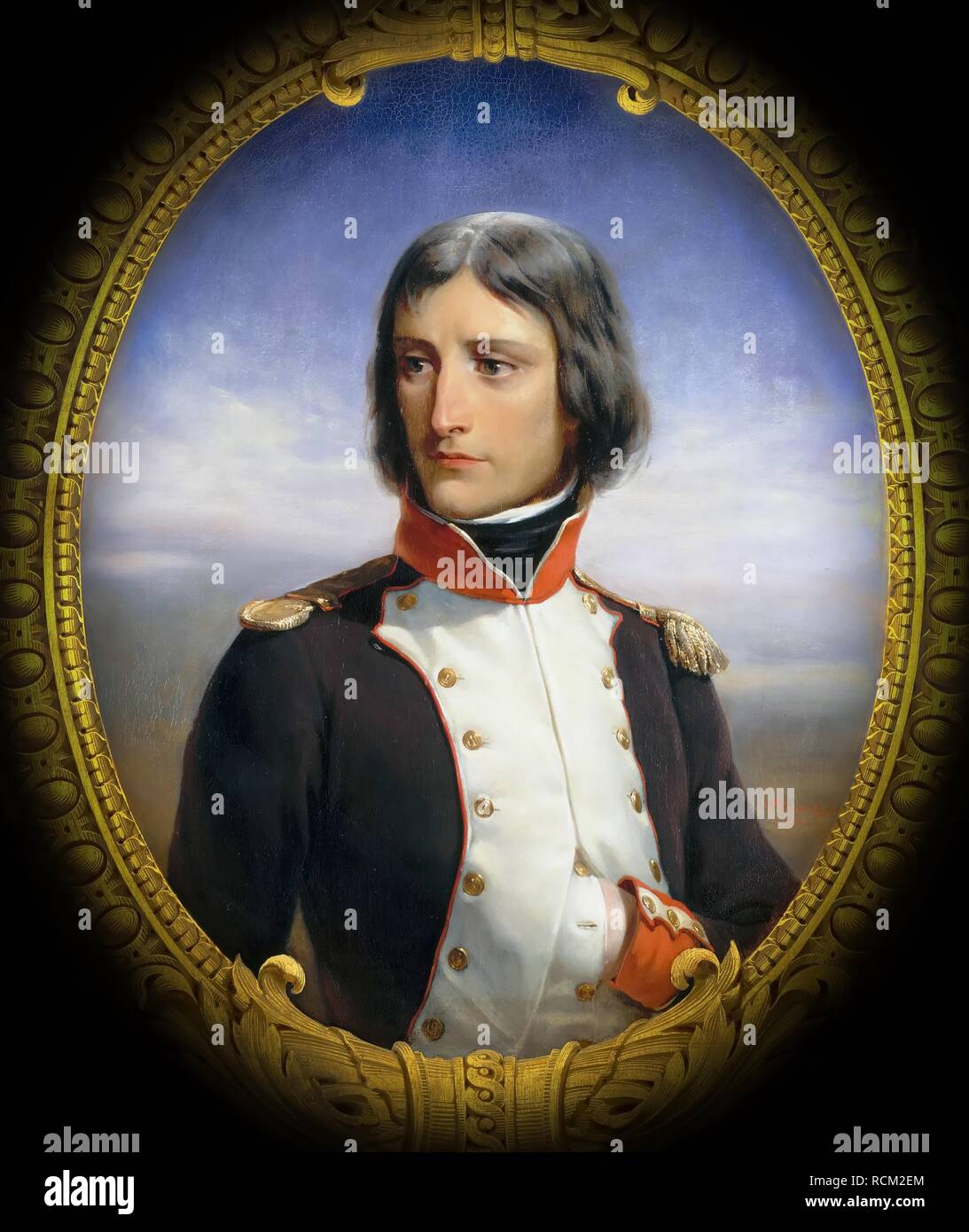 Napoléon Bonaparte comme lieutenant-colonel du 1er Bataillon de ...