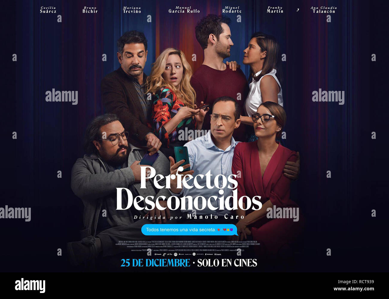 DESCONOCIDOS PERFECTOS, (aka de parfaits inconnus), mexicain, dans le ...