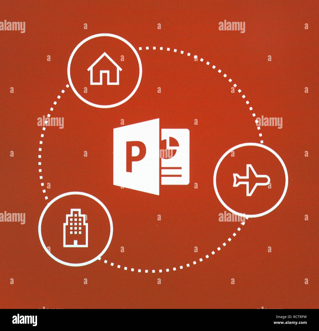 Logo powerpoint Banque de photographies et d’images à haute résolution ...