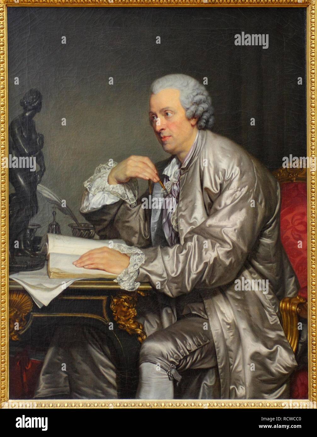 Portrait de Claude-Henri Watelet (1718-1786). Musée : Musée du Louvre ...