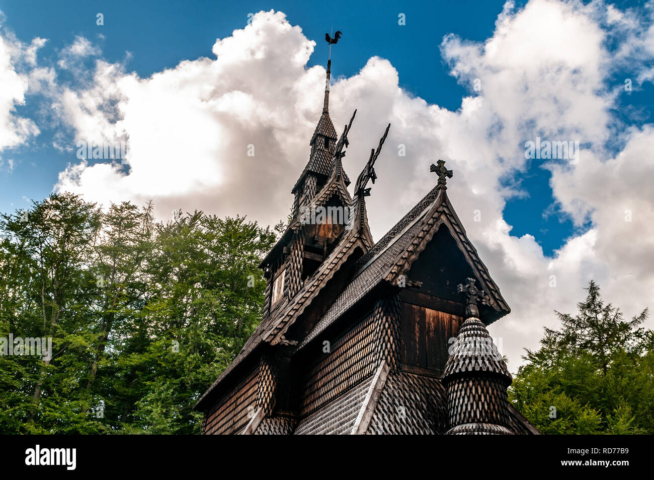 Fantoft church Banque de photographies et d’images à haute résolution ...