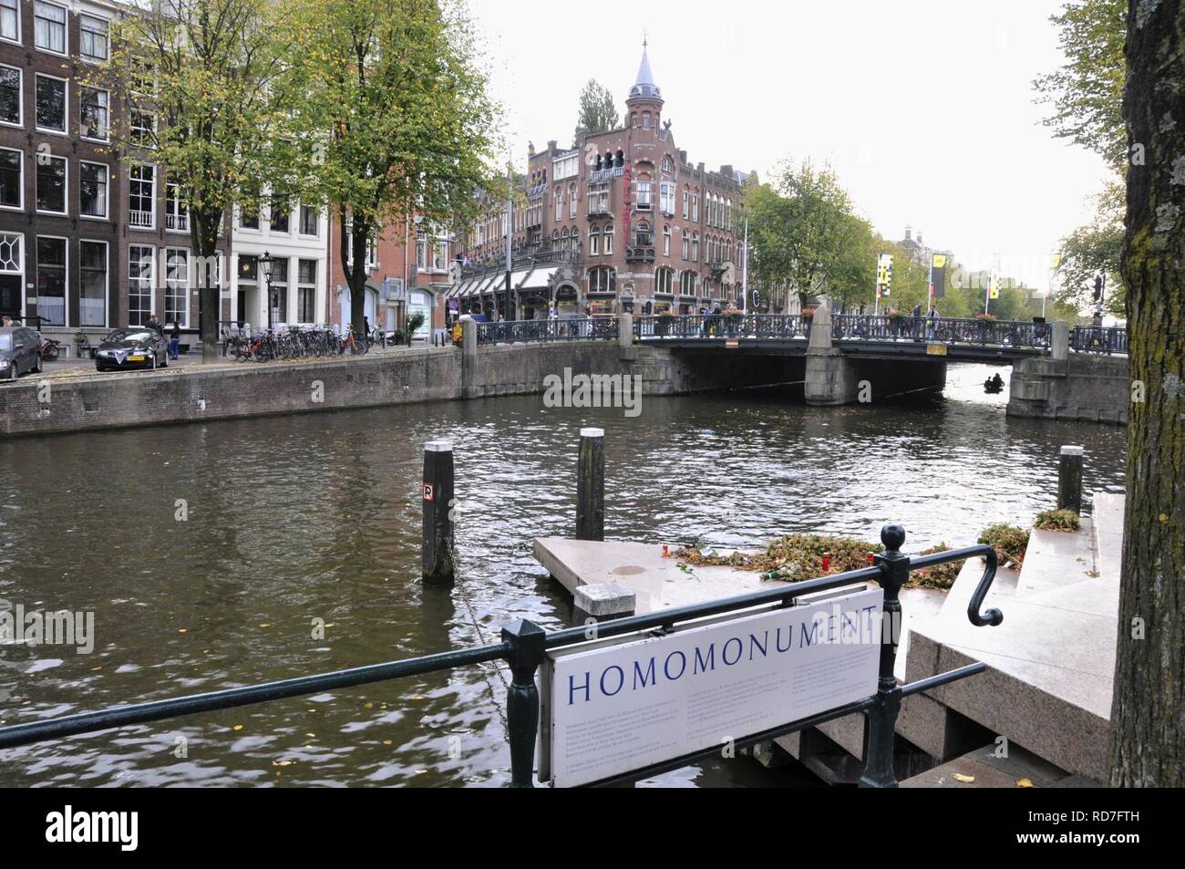 Amsterdam homomonument Banque de photographies et d’images à haute ...