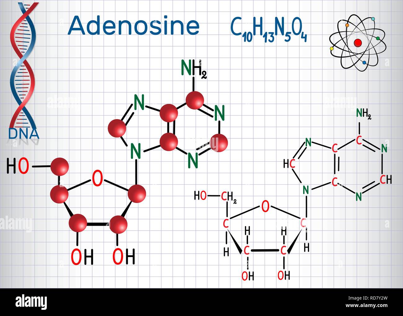 Formule développée ribose Banque de photographies et d’images à haute ...
