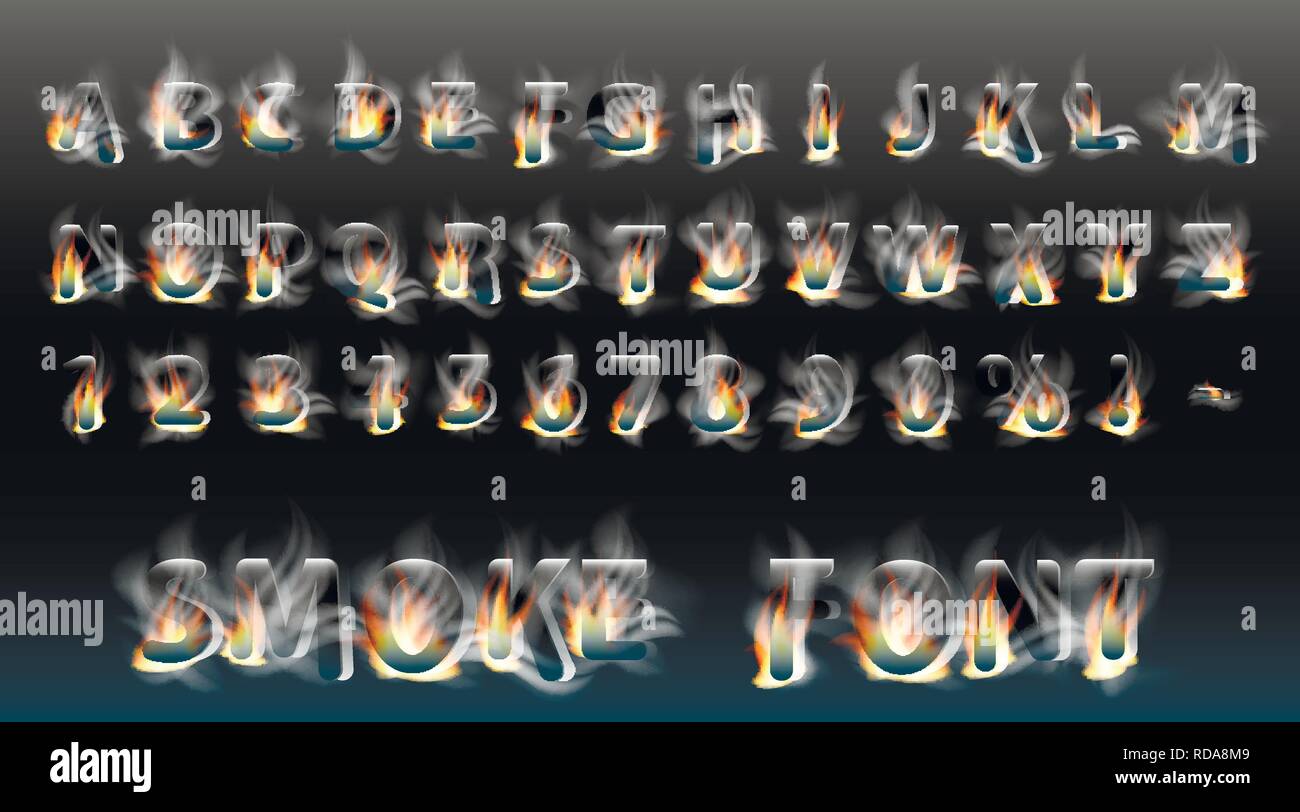 Lettre De Feu Banque d'image et photos - Alamy