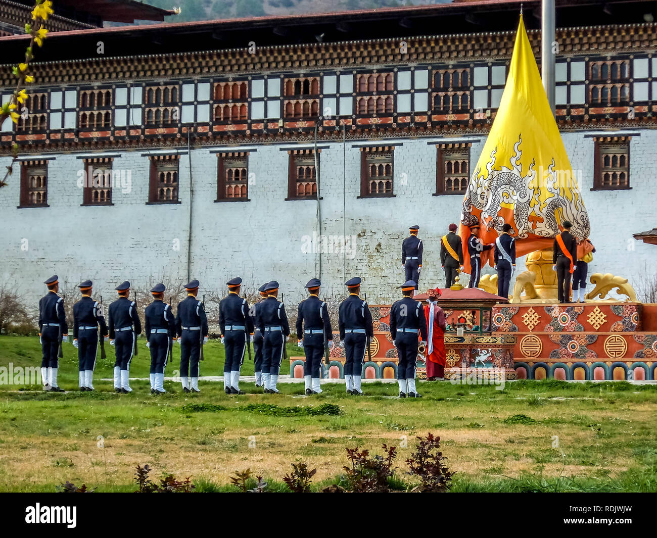 Bhutan royal palace Banque de photographies et d’images à haute ...