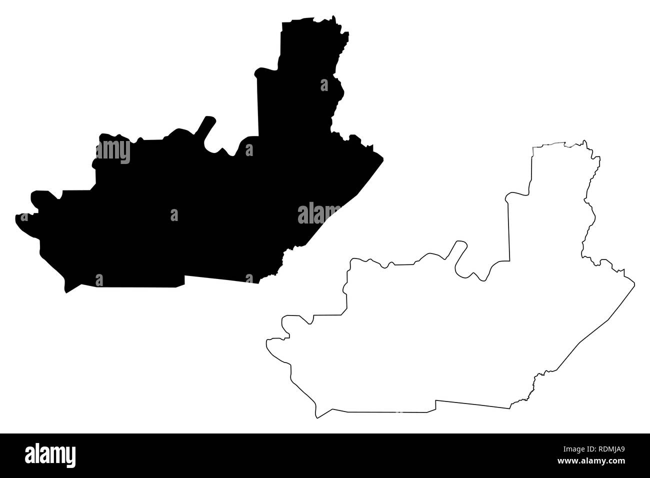 La province de l'Ituri (République démocratique du Congo, RD Congo, RDC ...