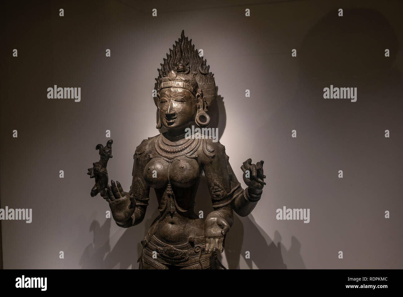 Chola Bronze Statue Banque d'image et photos - Alamy