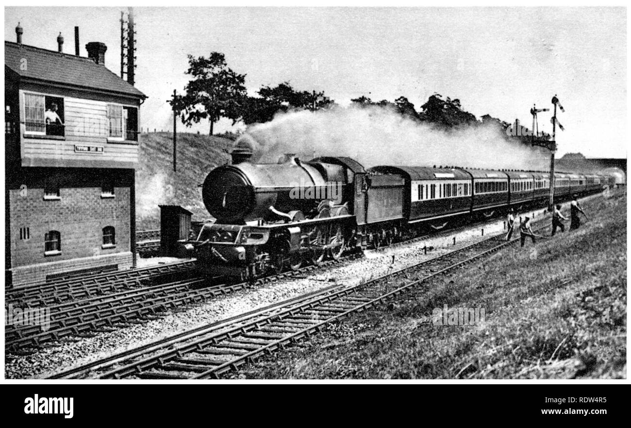 Train express de la riviera anglaise Banque de photographies et d ...