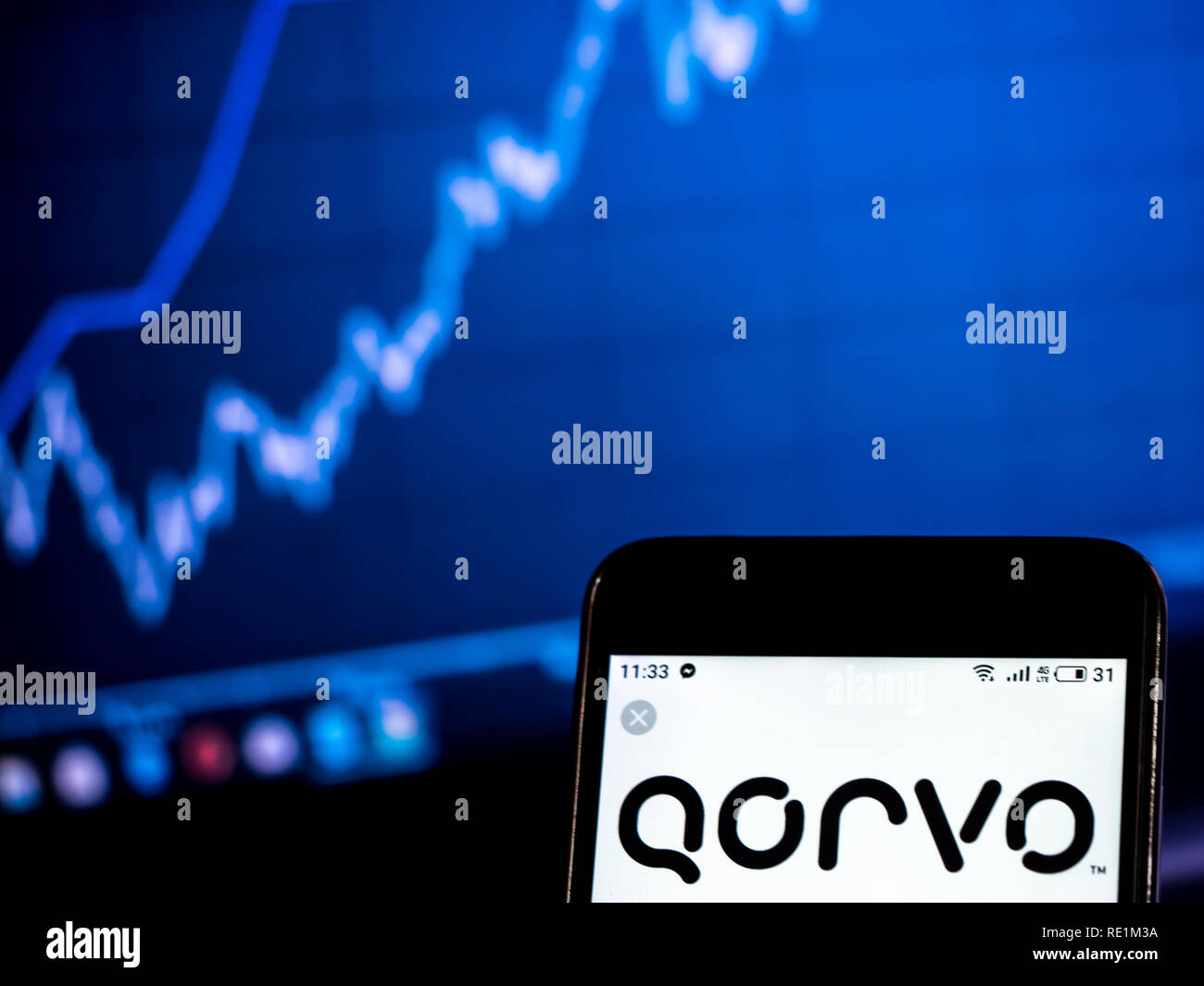 Logo qorvo Banque de photographies et d’images à haute résolution - Alamy