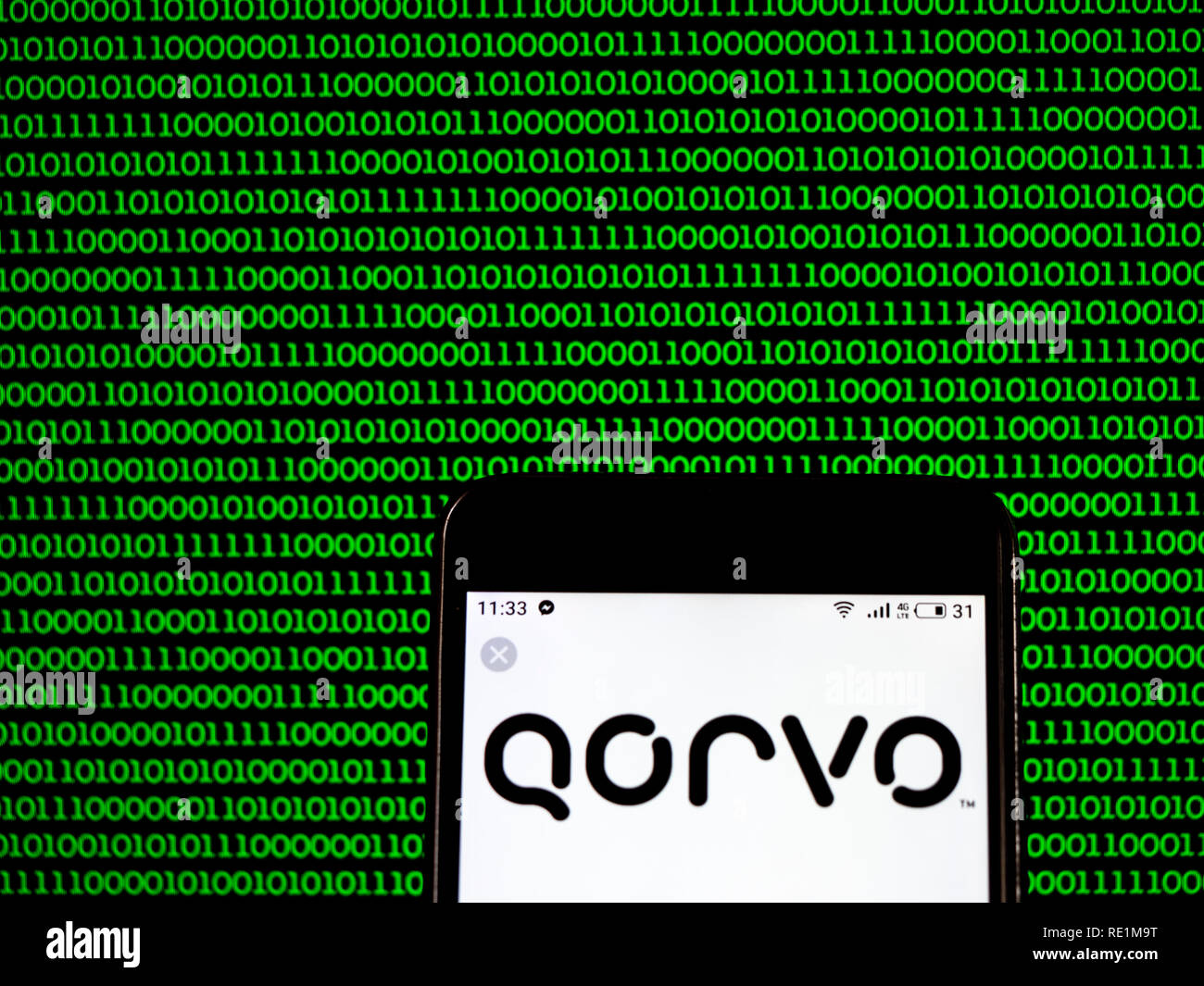 Logo qorvo Banque de photographies et d’images à haute résolution - Alamy