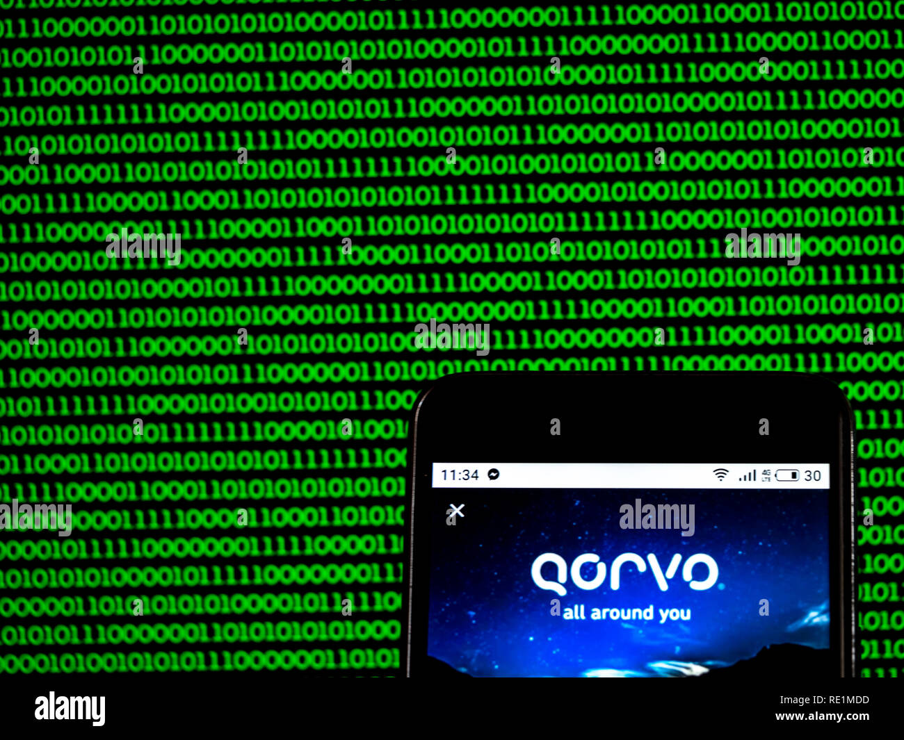 Logo qorvo Banque de photographies et d’images à haute résolution - Alamy