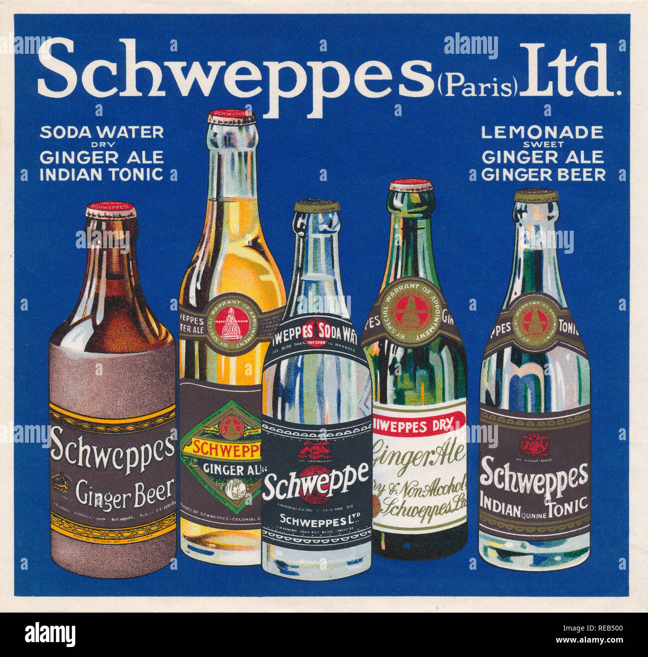 Schweppes tonic old Banque de photographies et d’images à haute ...
