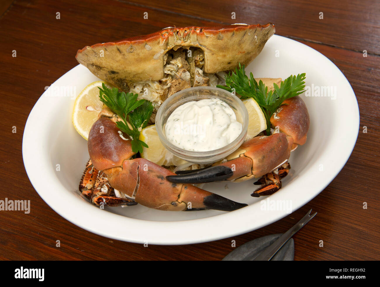 Plat de crabe Banque de photographies et d’images à haute résolution ...