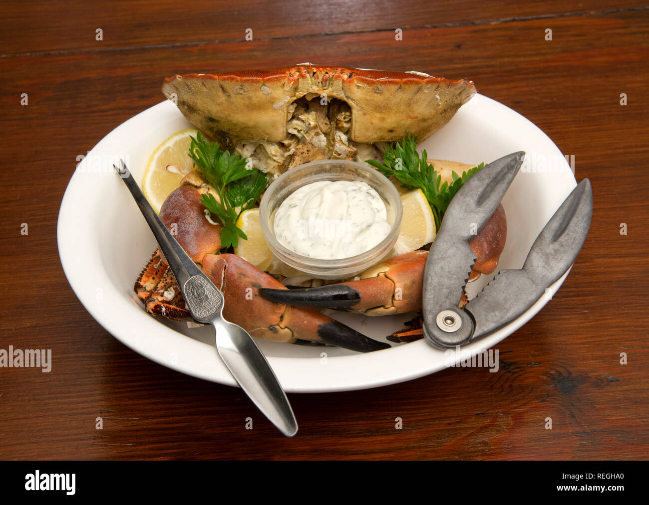 Plat de crabe Banque de photographies et d’images à haute résolution ...